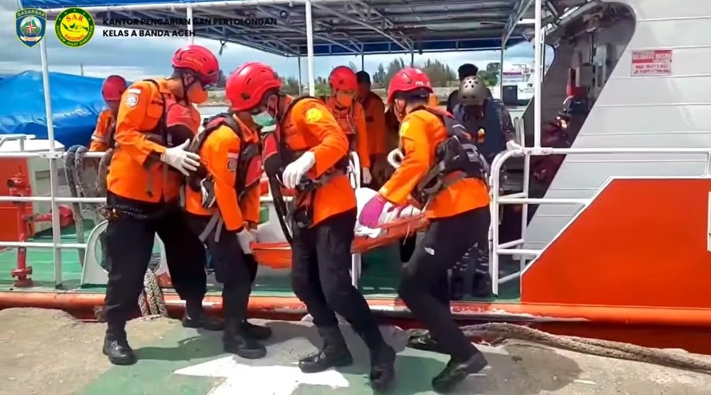 Meninggal dalam Pelayaran, Basarnas Aceh Evakuasi Jenazah Kru Kapal Asal Yunani di Perairan ...